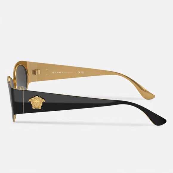 Versace | Accessories | New La Medusa Oval Versace Sunglasses | Poshmark